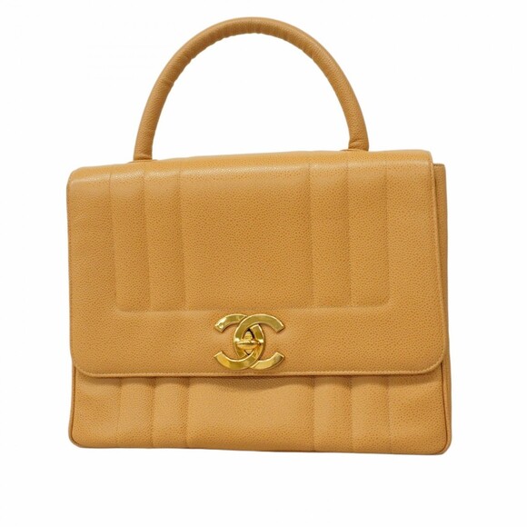 CHANEL | Bags | Chanel Mademoiselle Deca Coco Handbag In Beige Caviar ...